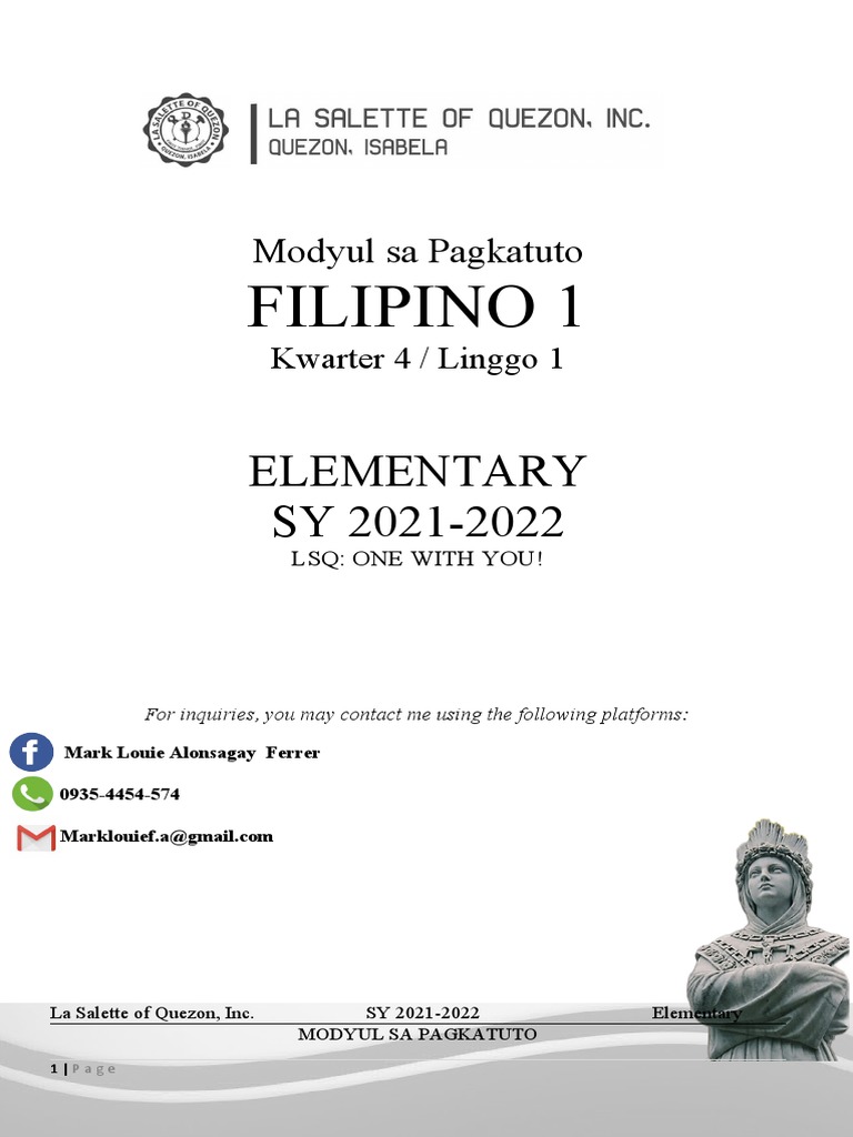 Fil 1 Q4 W1 Lui | PDF