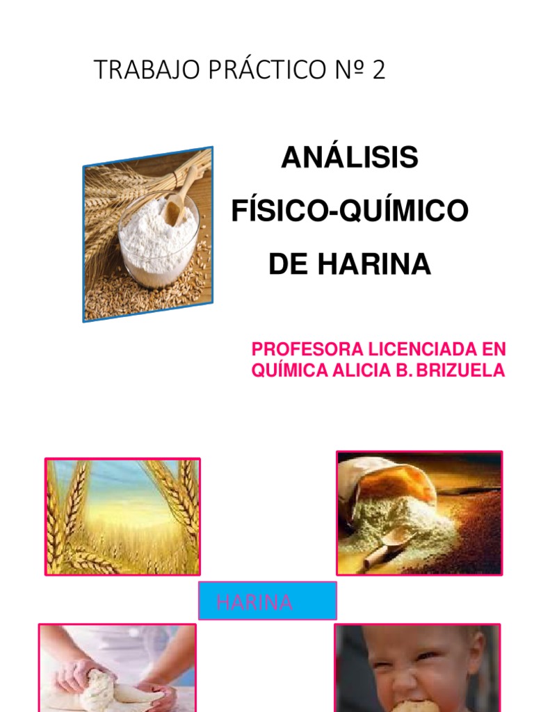 TP Harina 2022 | PDF | Humedad | Agua