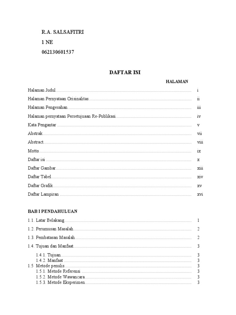 Latihan Word 5B R.A. Salsafitri1ne-1 | PDF
