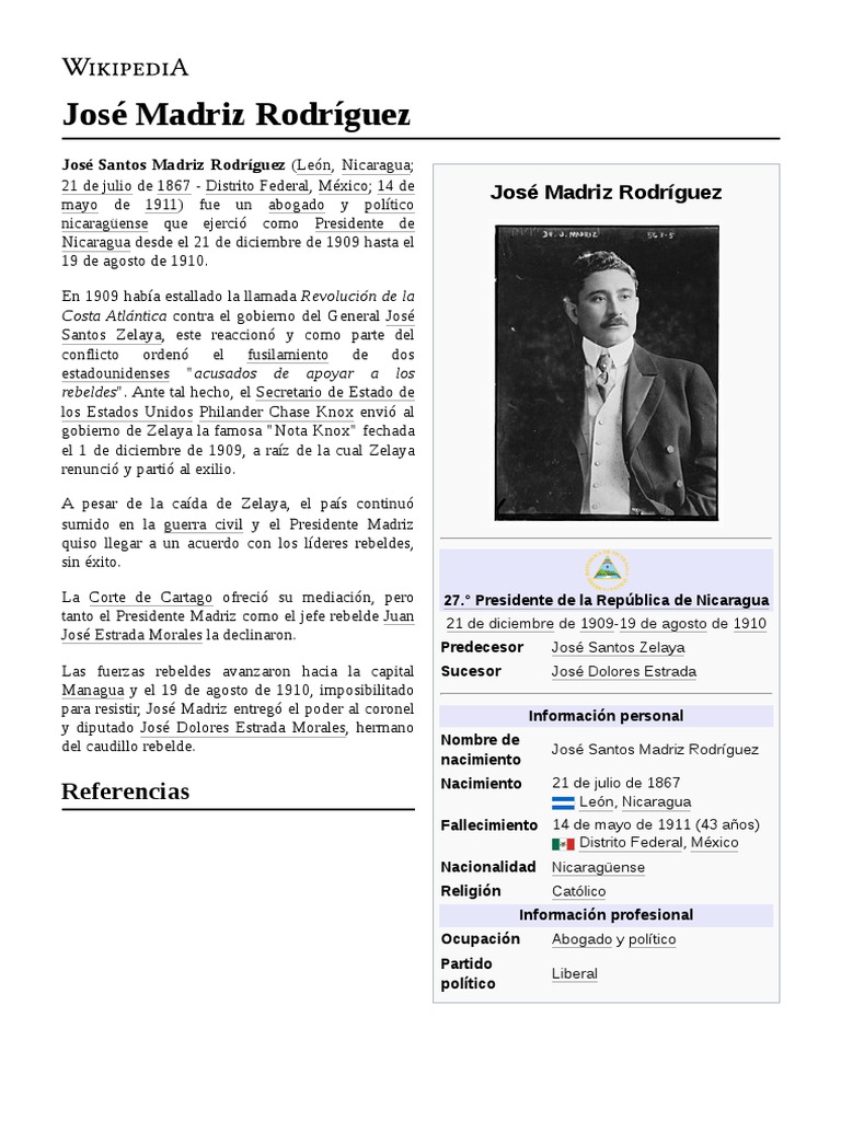 José Madriz Rodríguez | PDF