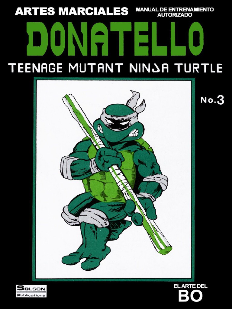 Teenage Mutant Ninja Turtles Authorized Training Manual #3 | PDF