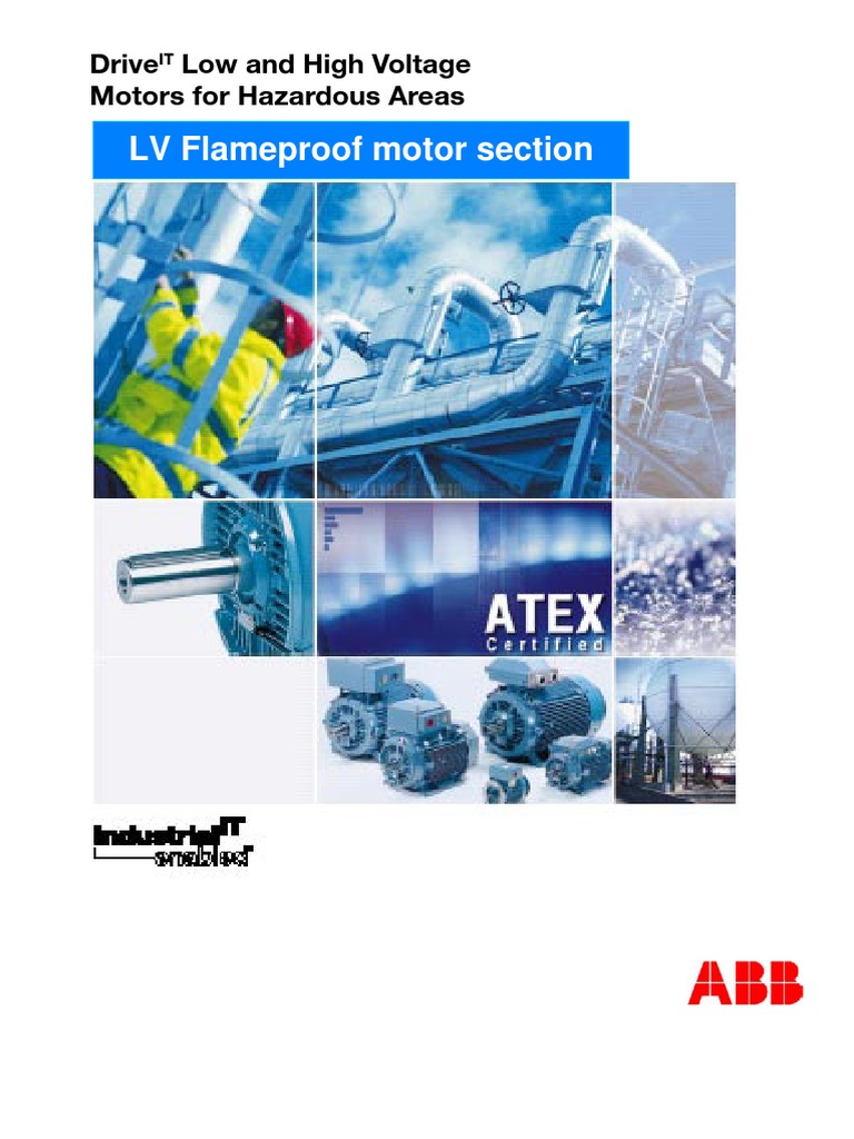 LV Flameproof Motor Section: Drive Low and High Voltage Motors For ...