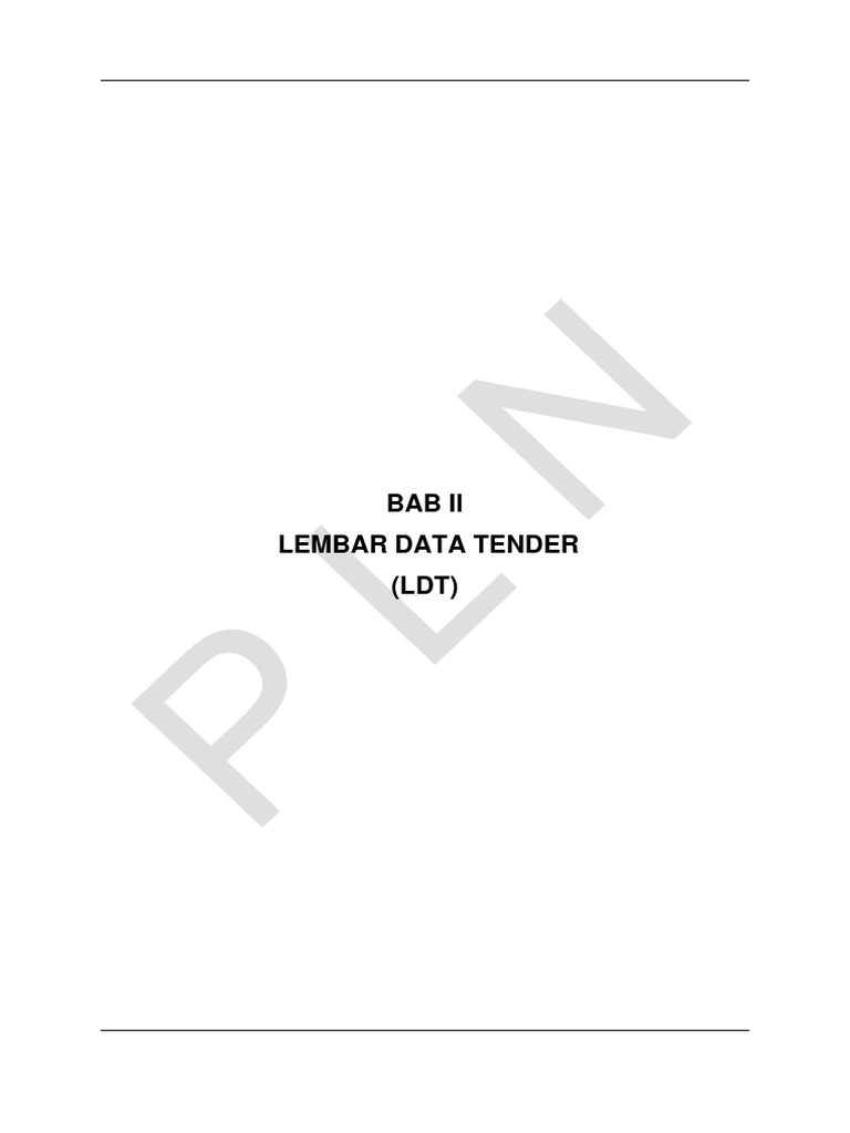 SDT E-Proc BAB II. LDT SKTT SURAMADU | PDF | Komputer