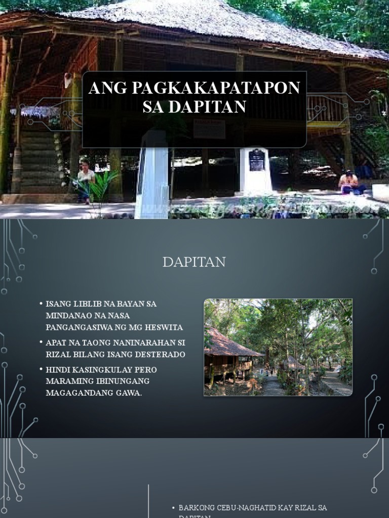 Ang Pagkakatapon Sa Dapitan | PDF