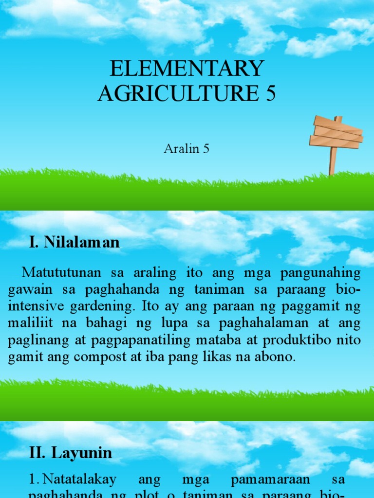 Ea Grade Five PPT Aralin 5 | PDF