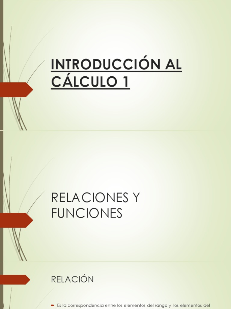 Introduccion Calculo 1 | PDF | Función continua | Derivado