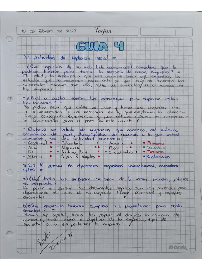 Guía 4 | PDF