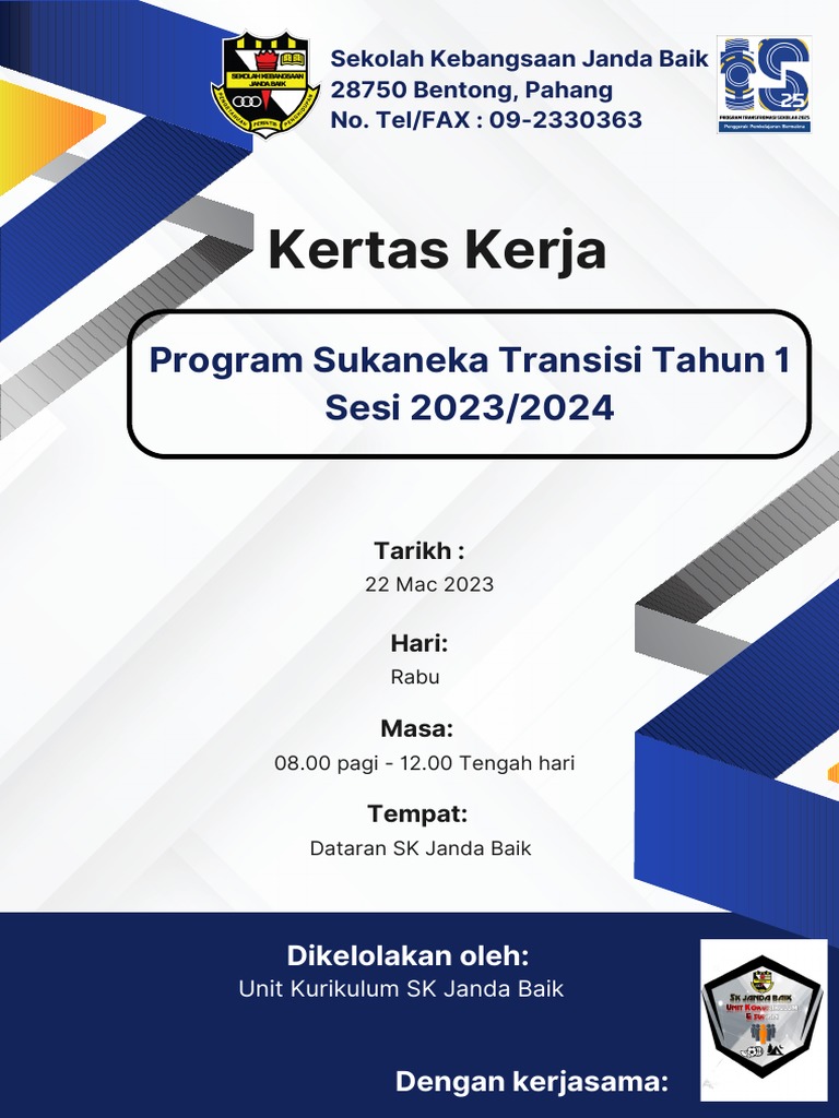 Cover Kertas Kerja | PDF