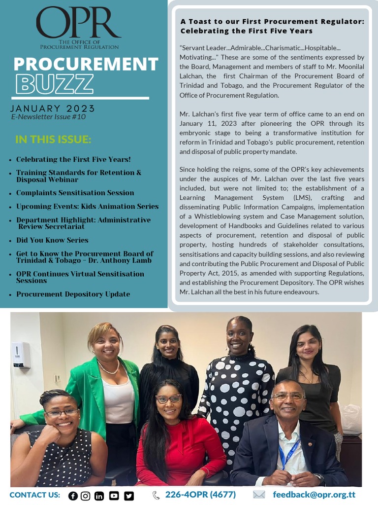 Celebrating Five Years of OPR Leadership | PDF | Educational Technology