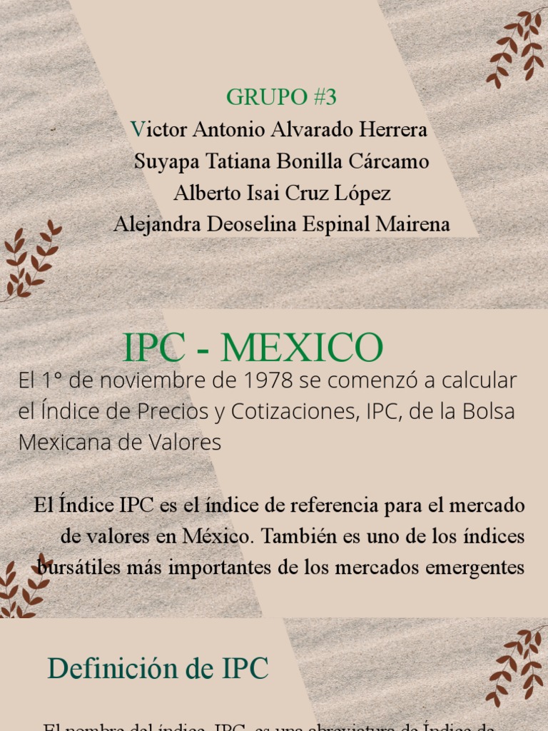 Ipc Indice De Precios Y Cotizaciones Ipc – AWBR