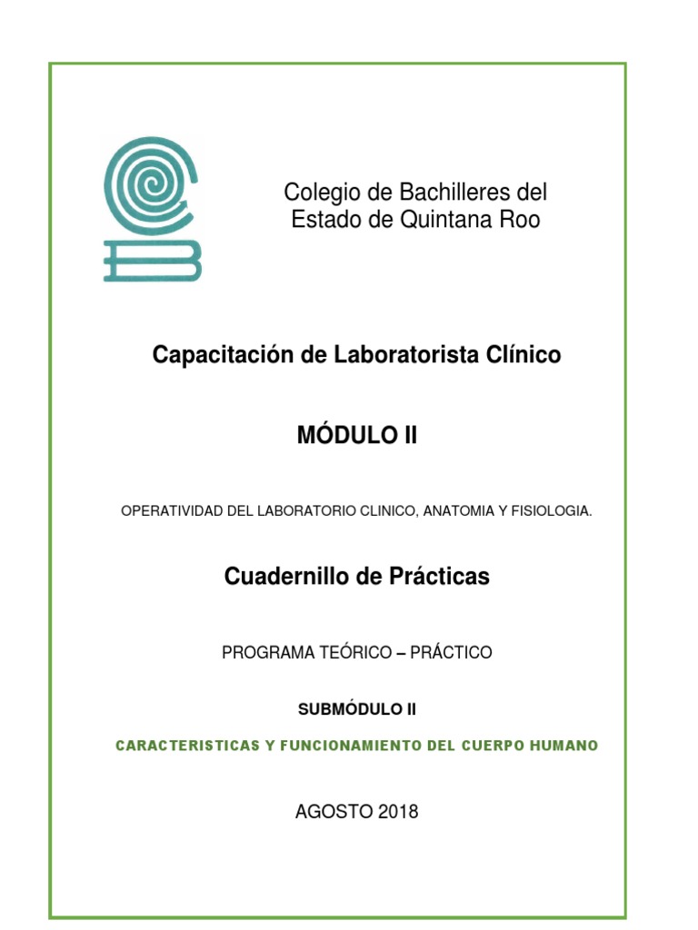 Submodulo 2 Cuadernillo de PR Ctica de Carac y Func 2019a | PDF