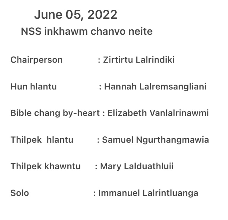 NSS Beth El June 2022 Program | PDF | Self-Improvement