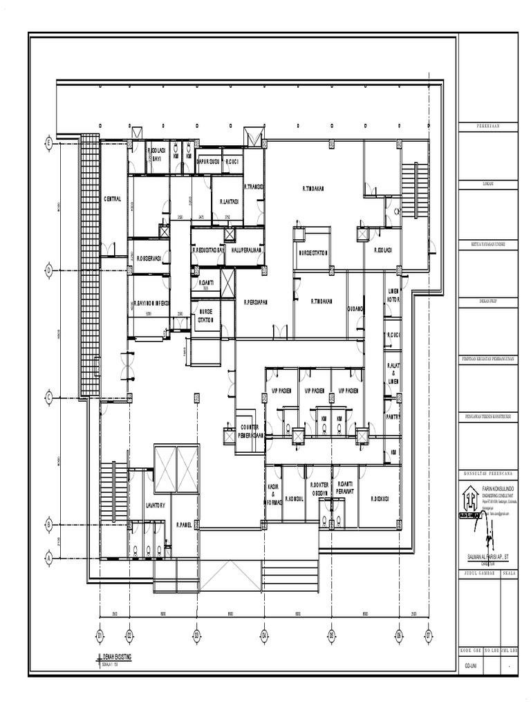 DENAH EKSISTING | PDF