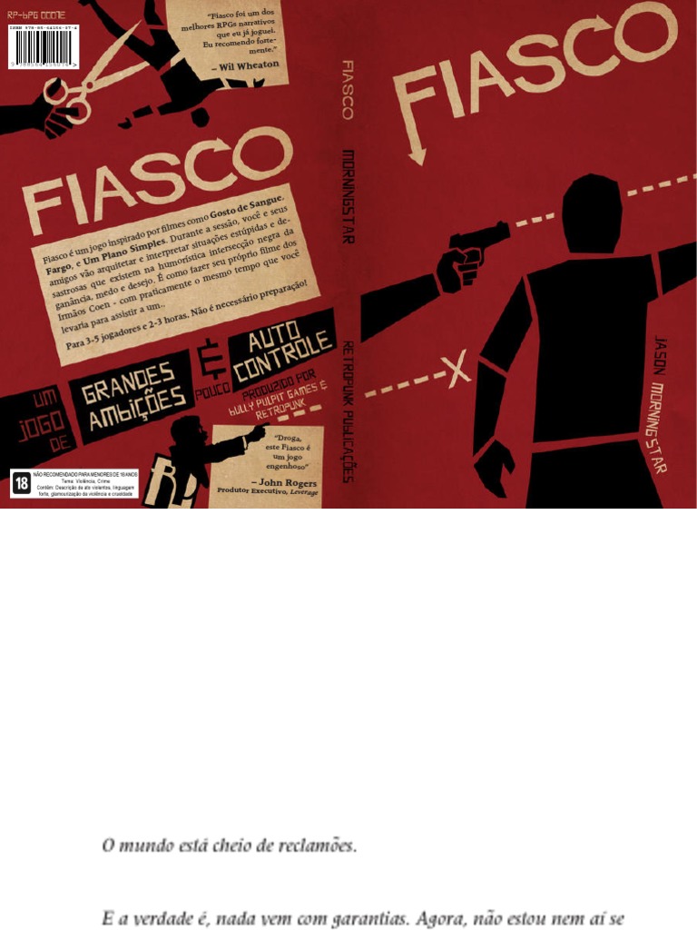 Fiasco Livro de Regras | PDF | Tempo | Vida