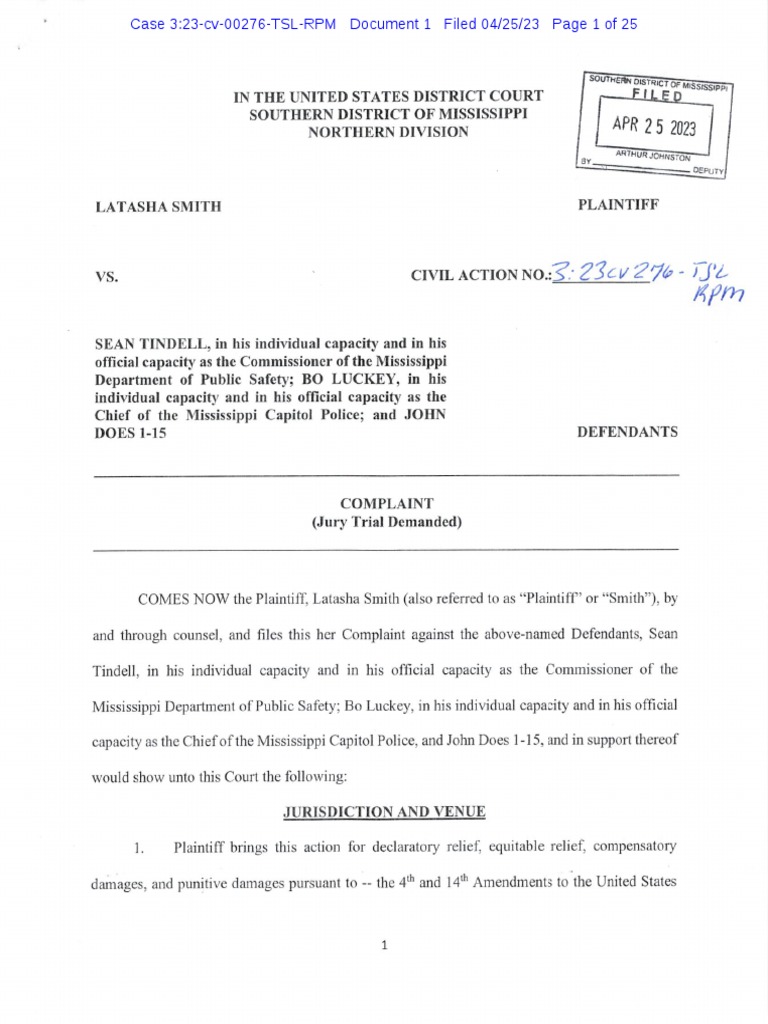 Latasha Smith Complaint | PDF
