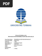 Contoh Cover Tugas Ut | PDF