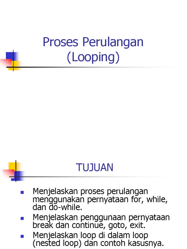 T5&T6 Perulangan | PDF