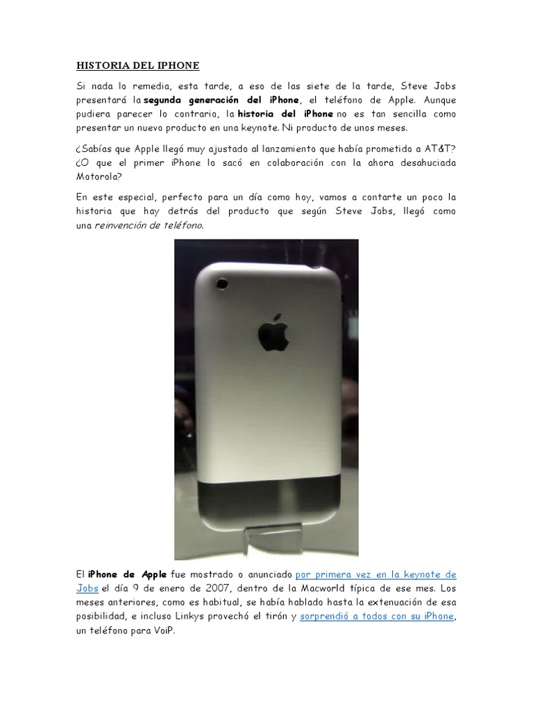 IPHONE | PDF | Apple Inc. | Yo telefono