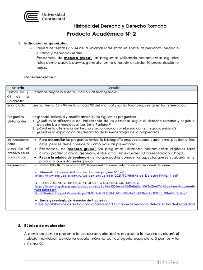 Producto Academico 2 | PDF