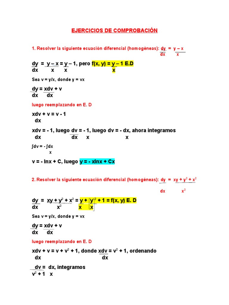 Ejercicios de Aplicación Doce - Ucv-Matematica Iii | PDF | Ecuaciones | Objetos matemáticos