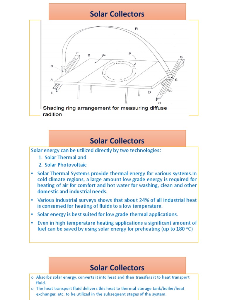 Solar Collectors and Application | PDF | Solar Energy | Solar Cell