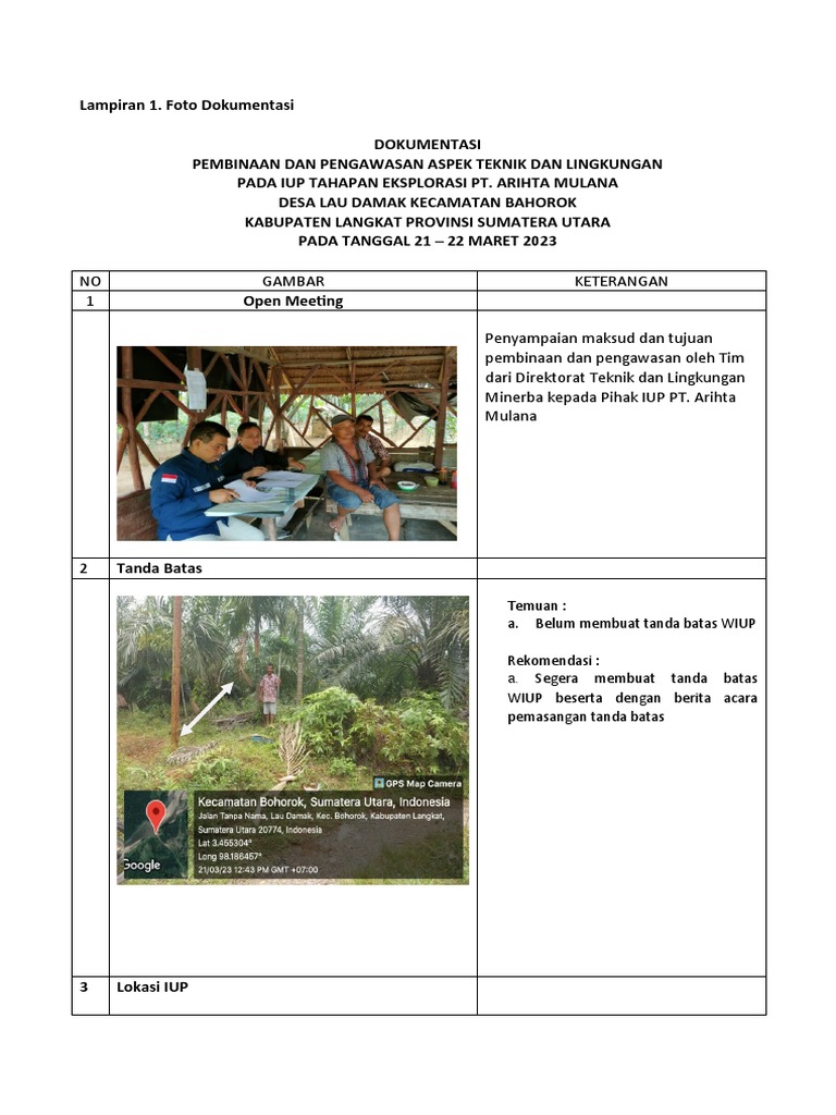Pembinaan IUP Eksplorasi PT Arihta Mulana | PDF | Teknologi & Rekayasa