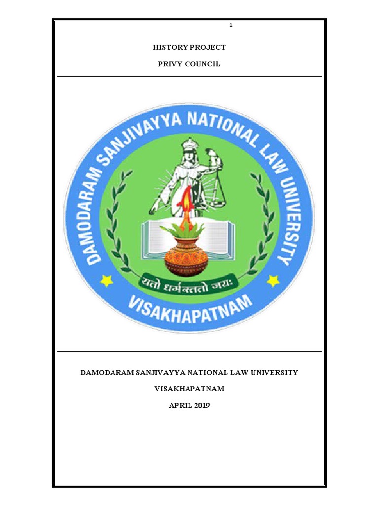 Privy Council Project | PDF | Federal Judiciary Of The United States ...