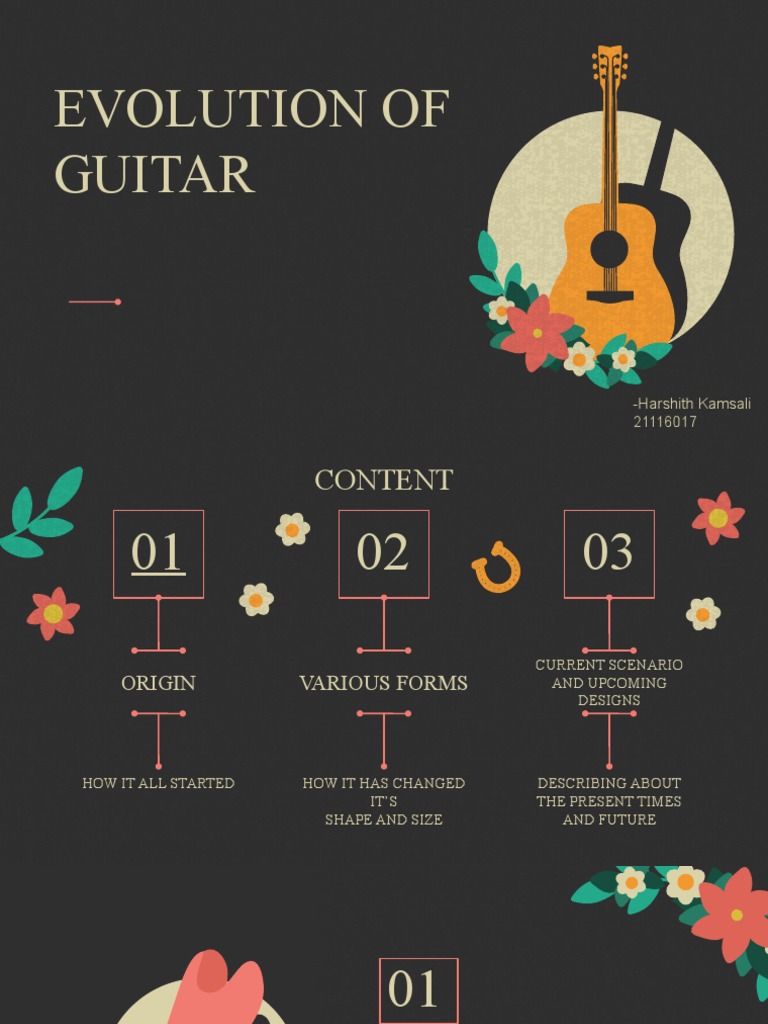 Evolution of Guitar: - Harshith Kamsali 21116017 | PDF | Guitars ...