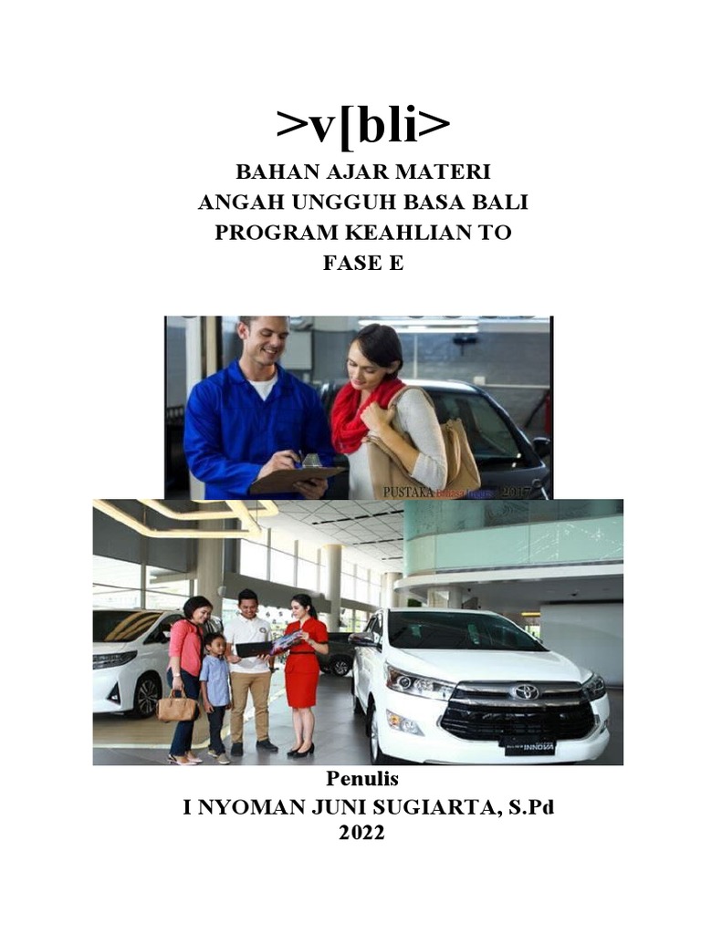 Bahan Ajar Materi Anggah Ungguh Basa Bali Kelas 10 | PDF
