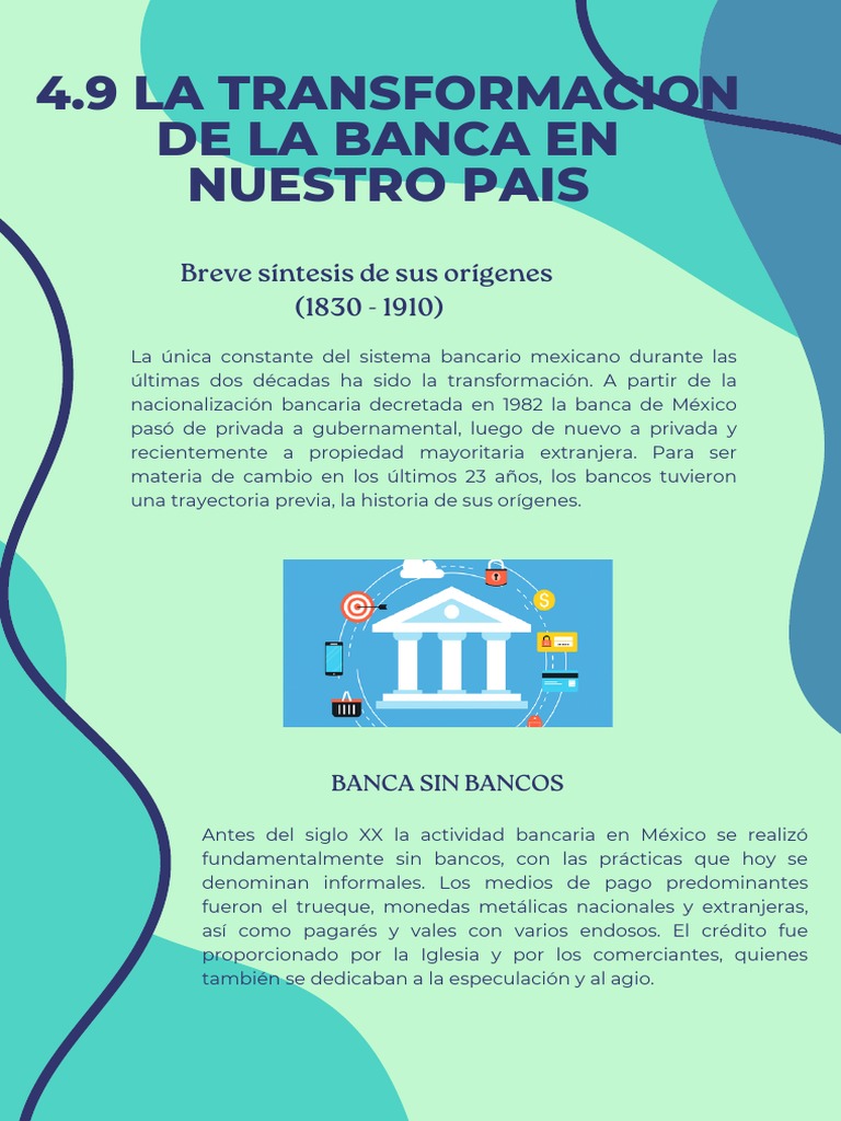 Transformacion de La Banca en Mexico | PDF | Bancos | México