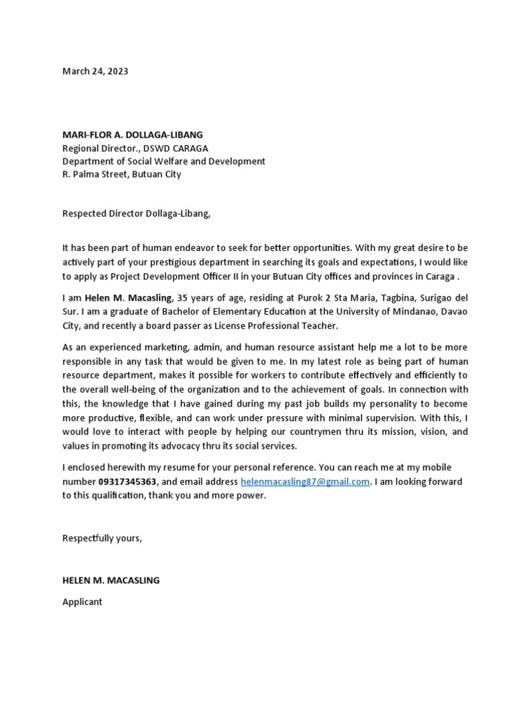 Mari-Flor A. Dollaga-Libang | PDF