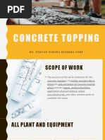 Tiling Work Method Statement | PDF | Tile | Concrete