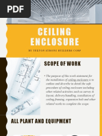 Tectum Panel Installation Guide | PDF | Drywall | Ceiling