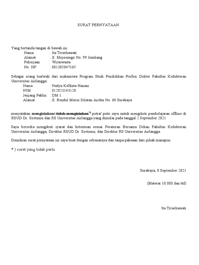 ) Coret Yang Tidak Perlu | PDF