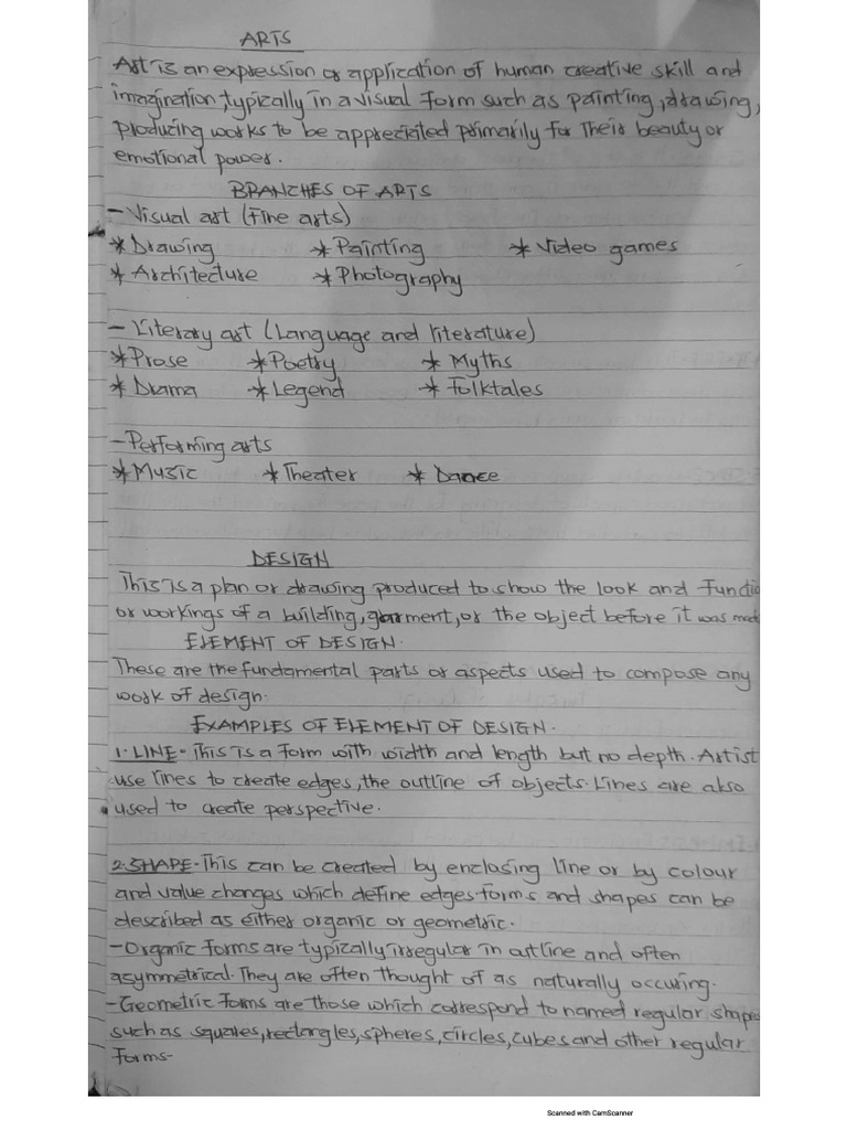 Basic 7 Creative Arts Design Pdf