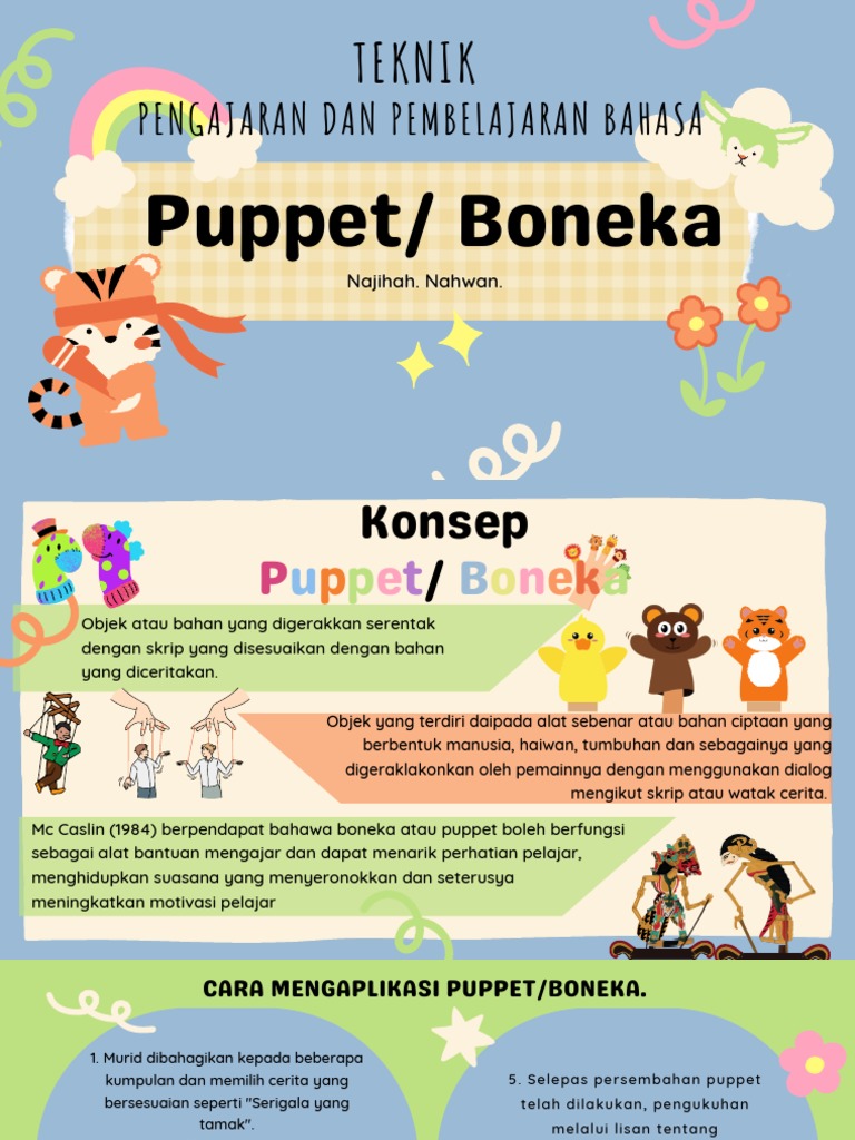 Teknik Drama (Puppet) | PDF