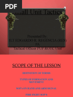 Six Tactical Formations Overview | PDF | Military