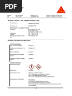 ABC Dry Powder Fire Extinguisher Safety Data Sheet | PDF | Water ...