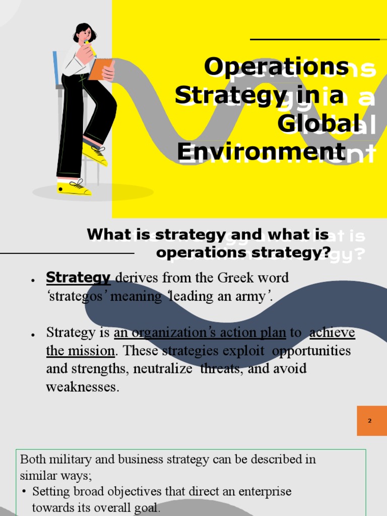 Global Operations Strategy Overview | PDF | Strategic Management ...