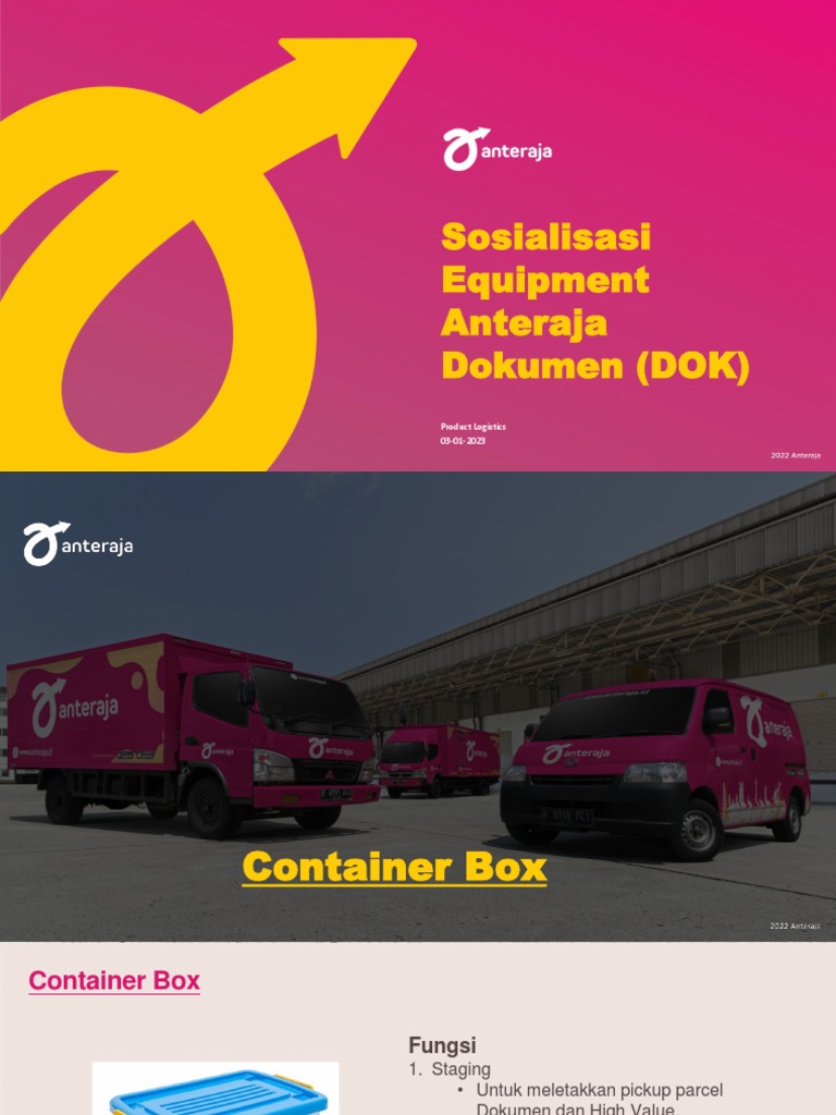 Dokumen Penggunaan Container Box | PDF