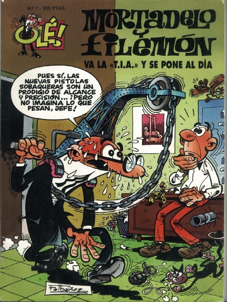 Mortadelo y Filemon - 001 - Va La Tia Y Se Pone Al Dia | PDF