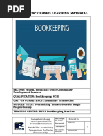 CBLM - Bookkeeping NC III (Aporbo, J) | PDF | Expense | Bookkeeping