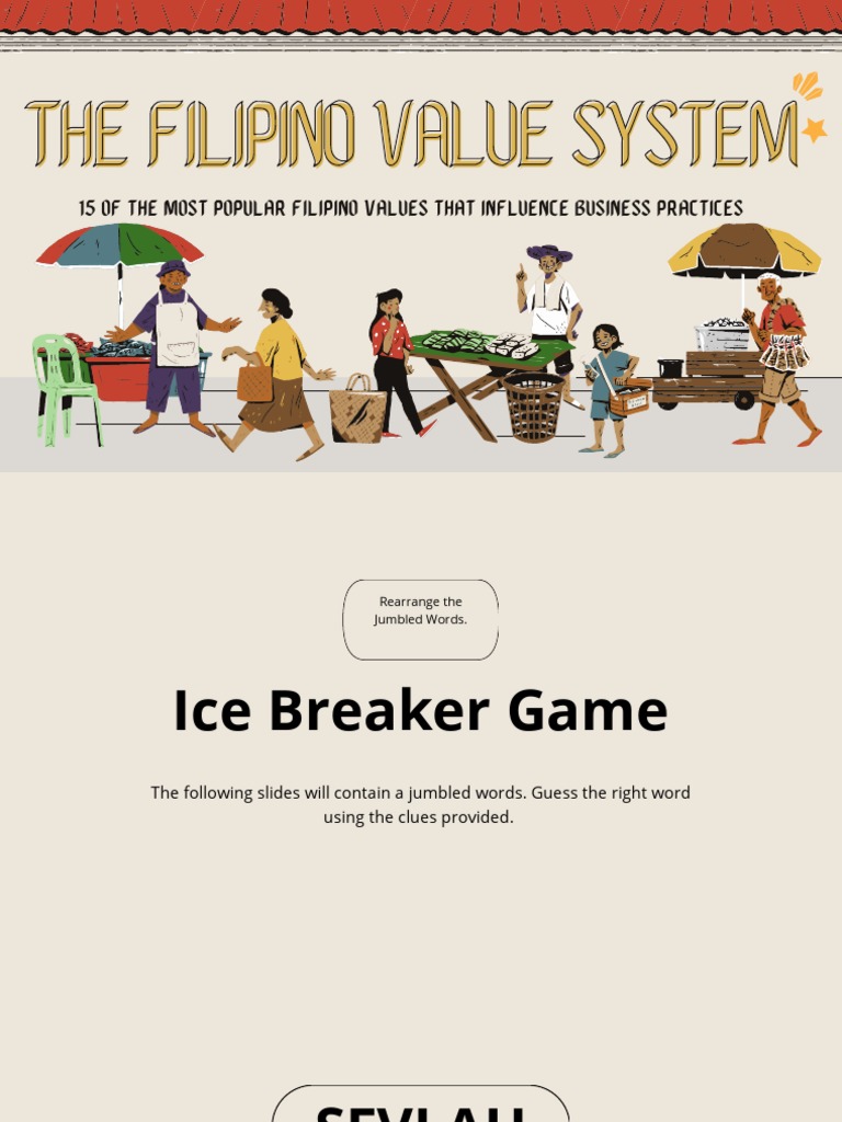 Lesson 5 FILIPINO-VALUE-SYSTEM-1 | PDF | Social Institutions