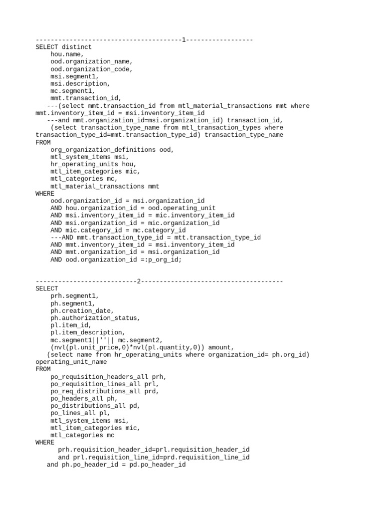 Prac Report Query 1 and 2 | PDF