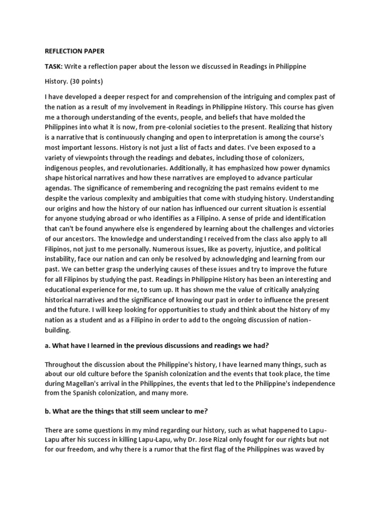 Understanding Our Origins: A Reflection on the Lessons Learned from ...