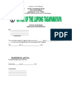 KP FORM 20A - Certification To File Action | PDF