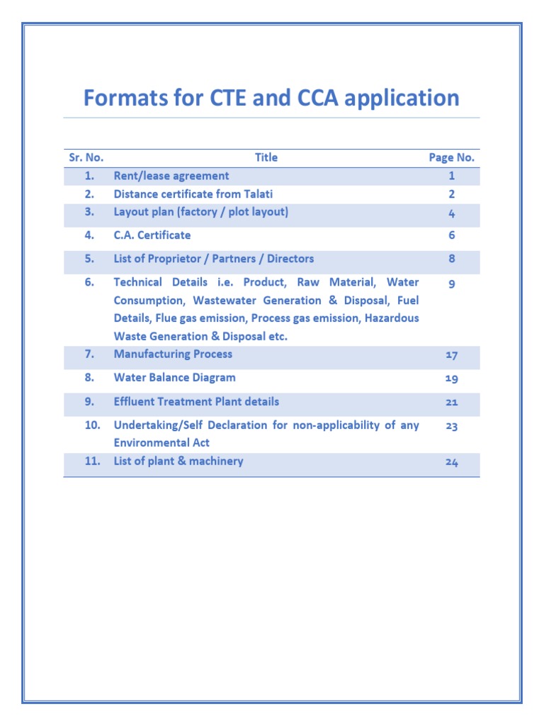 CTE CCA Word | PDF | Sewage Treatment | Fuels
