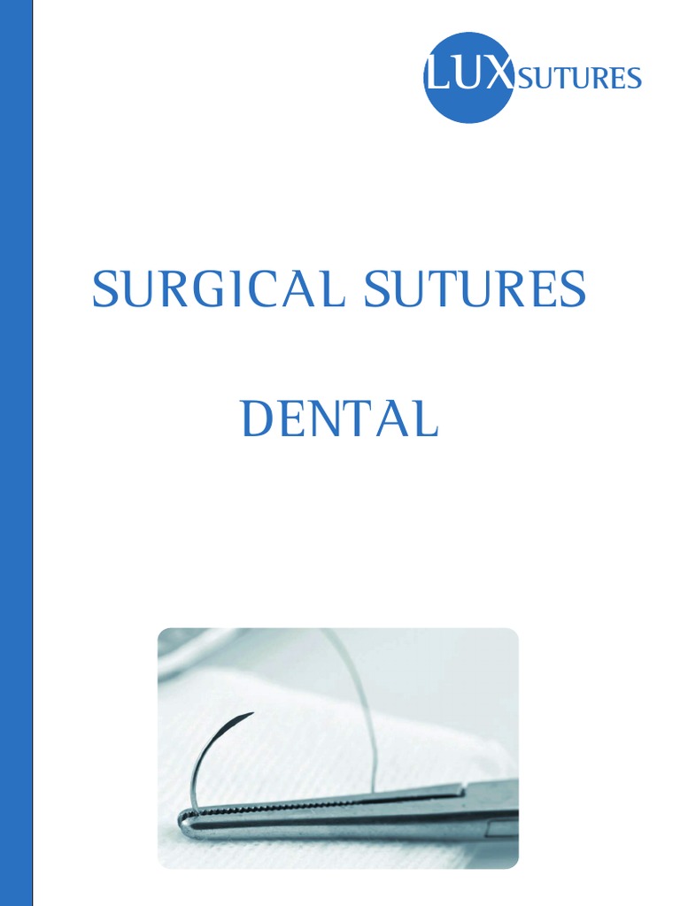 LuxSutures: Surgical Suture Catalog | PDF | Surgical Suture | Surgery