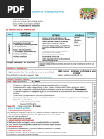 Sesion #01 Sesión #O1 Resolvemos Problemas Aditivos de Dos Etapas | PDF | Maestros | Reciclaje