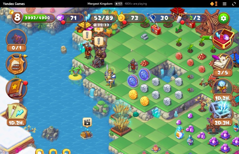 Mergest Kingdom - Yandex - Games | PDF